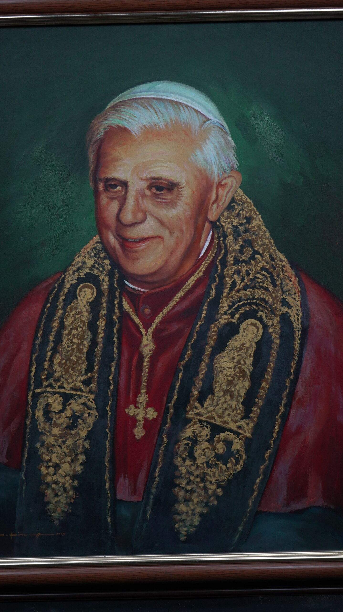 PORTRAIT OF BENEDICT XVI - The Kabilin Center